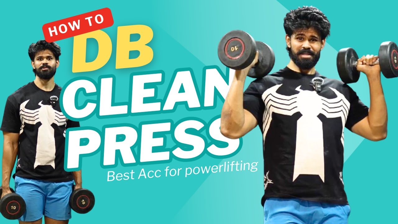 Powerlifters Ignore This Exercise | DB Clean and Press Benefits for ...