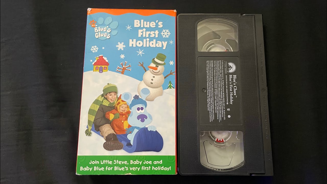 Opening To Blue’s Clues: Blue’s First Holiday 2003 VHS - YouTube