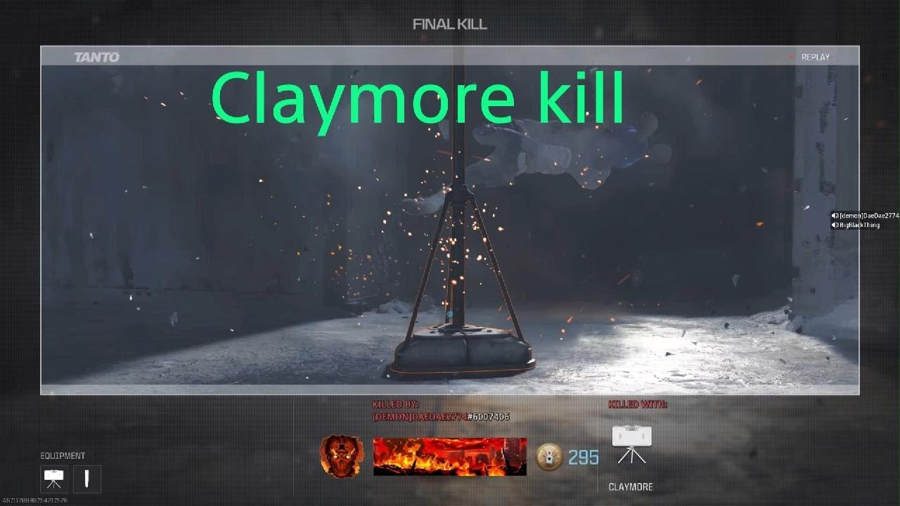 Call of Duty_Funny Claymore kill lol - YouTube