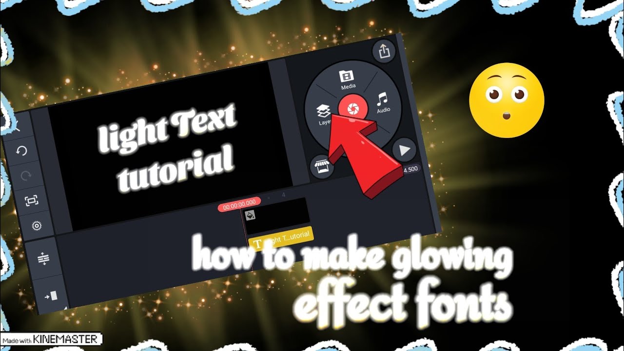 how to create glow effect on text for thumbnail//#tutorial - YouTube