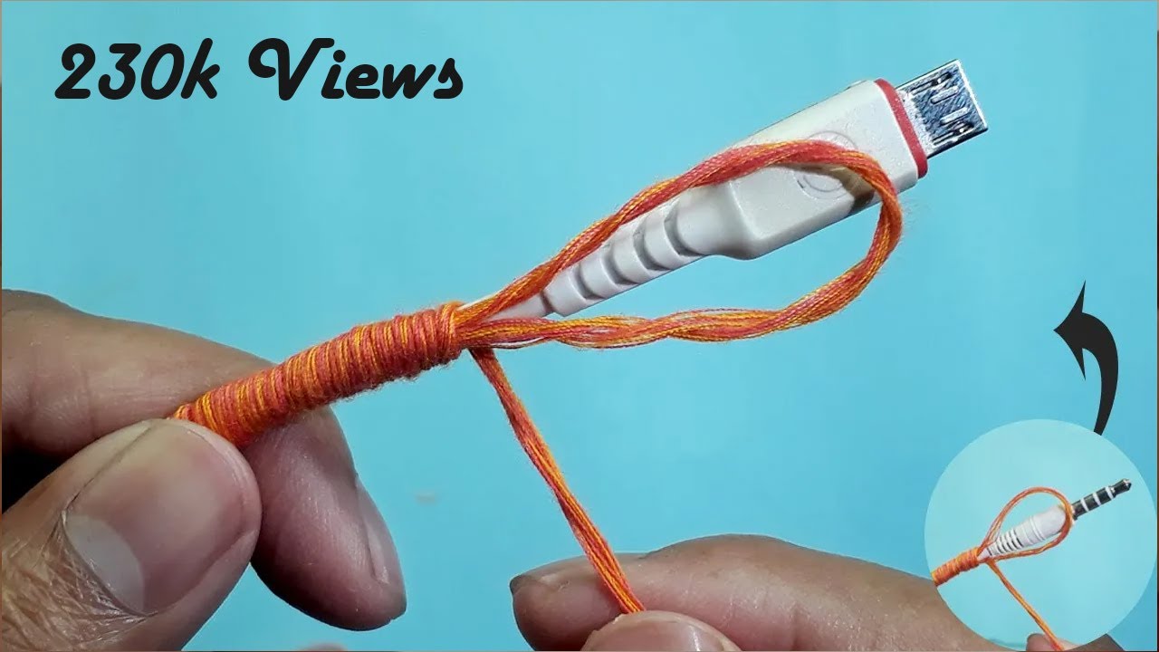 How to Protect your Charging & USB Cable 100% working..2022. Part-2 😮😱 ...