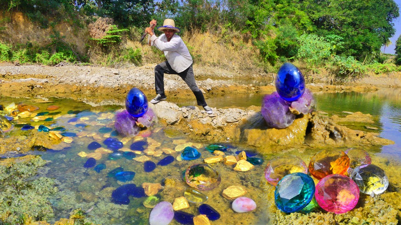 The best finds of diamonds, ores, gold and gemstones and many colorful ...