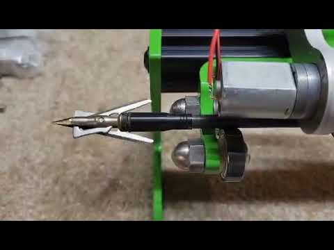 Arrow Spine Tester Spinning Device - YouTube