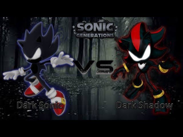 Sonic The Hedgehog Dark Shadow