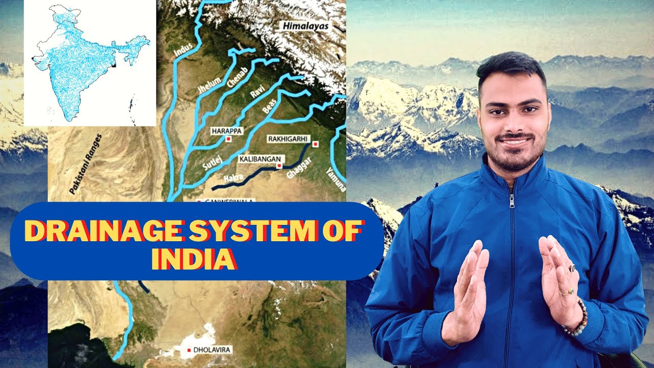 Drainage System of India | Himalayan drainage and the Peninsular ...