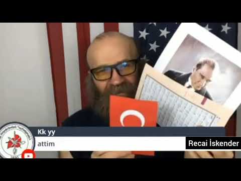 CANLI YAYINDA BAYRAK VE KURAN YAKAN RECAİ İSKENDER'E AYYILDIZ TİM BASKINI!