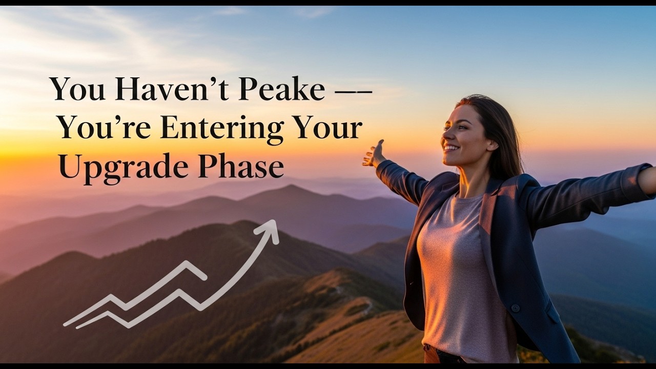 You Haven’t Peaked — You’re Entering Your Upgrade Phase - YouTube