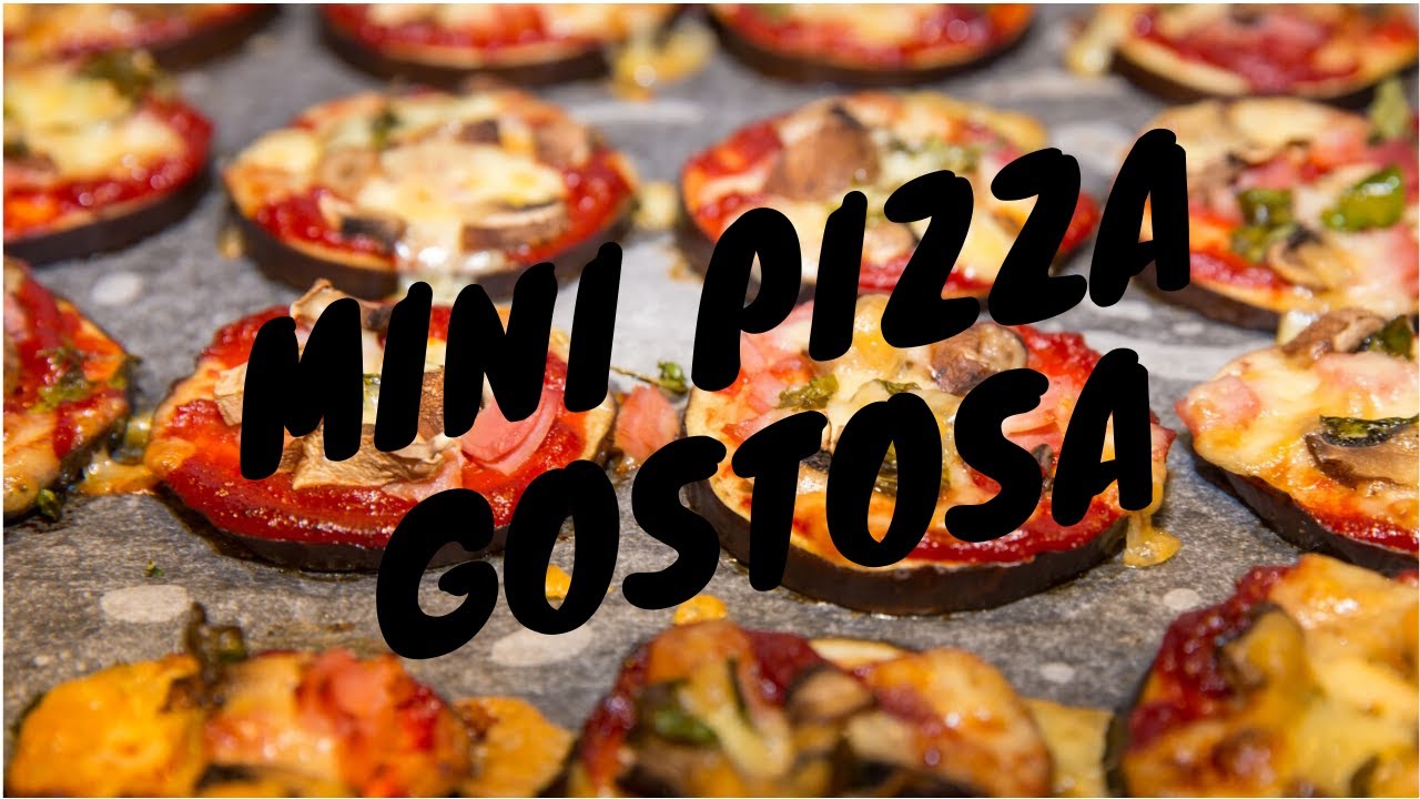 Mini Pizza (super fácil)(dicas)mini pizza receita, mini pizza para ...