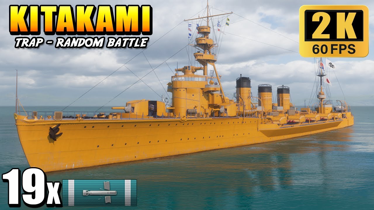 Cruiser Kitakami - deadly torpedo salvos - YouTube