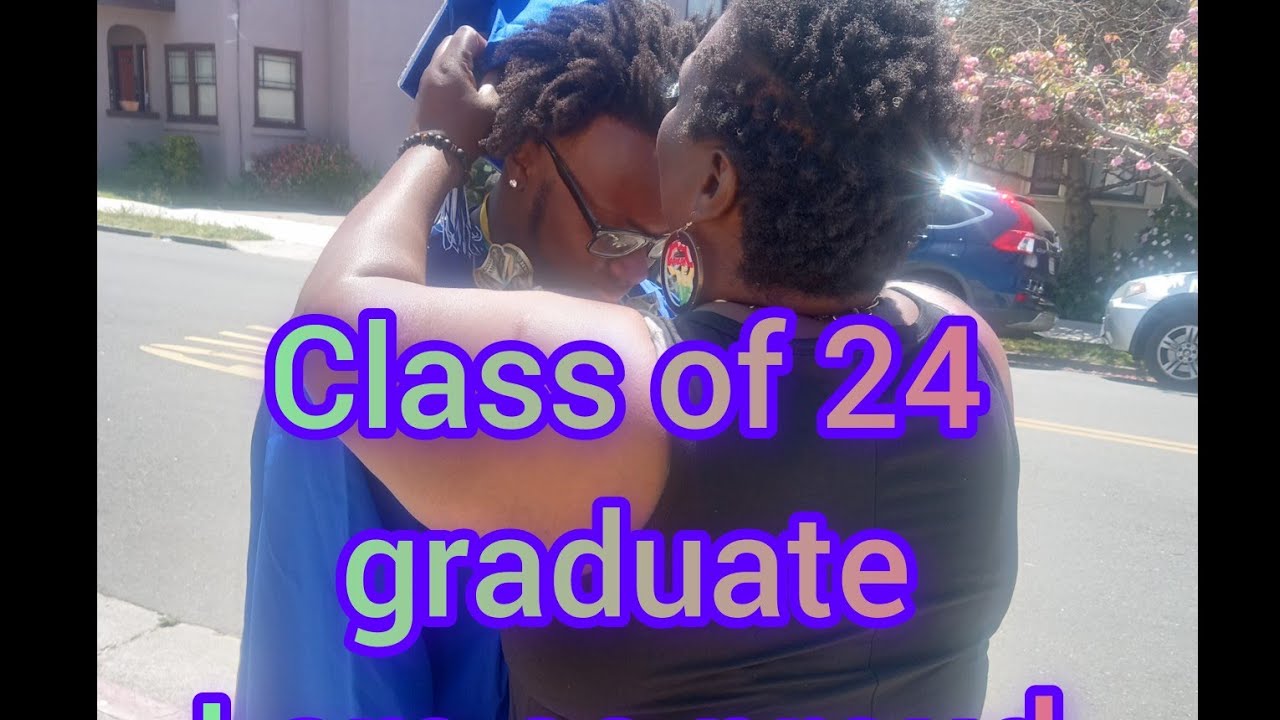 MY Son's graduation class of 24 🎉🎉 - YouTube