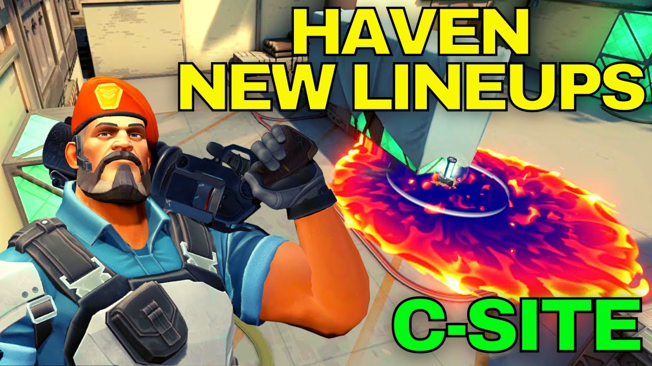 BRIMSTONE LINEUPS HAVEN C SITE | EASY GUIDE VALORANT 2023 - YouTube
