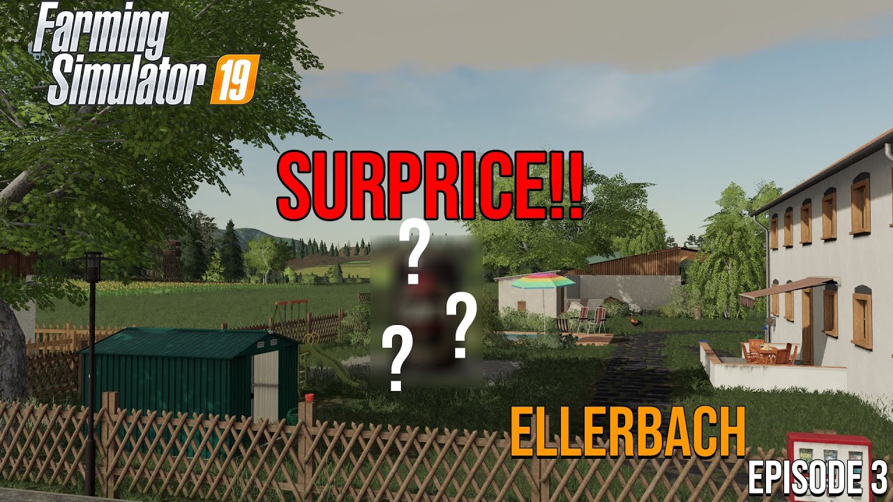 Let's Play Farming Simulator 19 | Ellerbach EP 3 | OVERRASKELSE! - YouTube