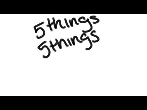 5 things meme - YouTube