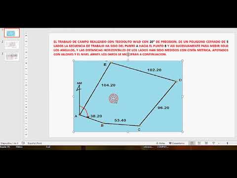 CALCULO TAQUIMETRICO: PARTE I - YouTube