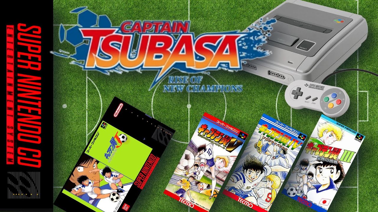 Todos Los Juegos de Captain Tsubasa (Super Campeones) Para SNES - YouTube