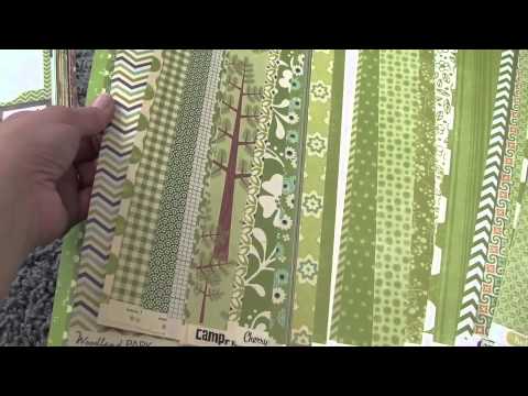 Scrap Room Organizing: Pattern Paper Organizing - YouTube