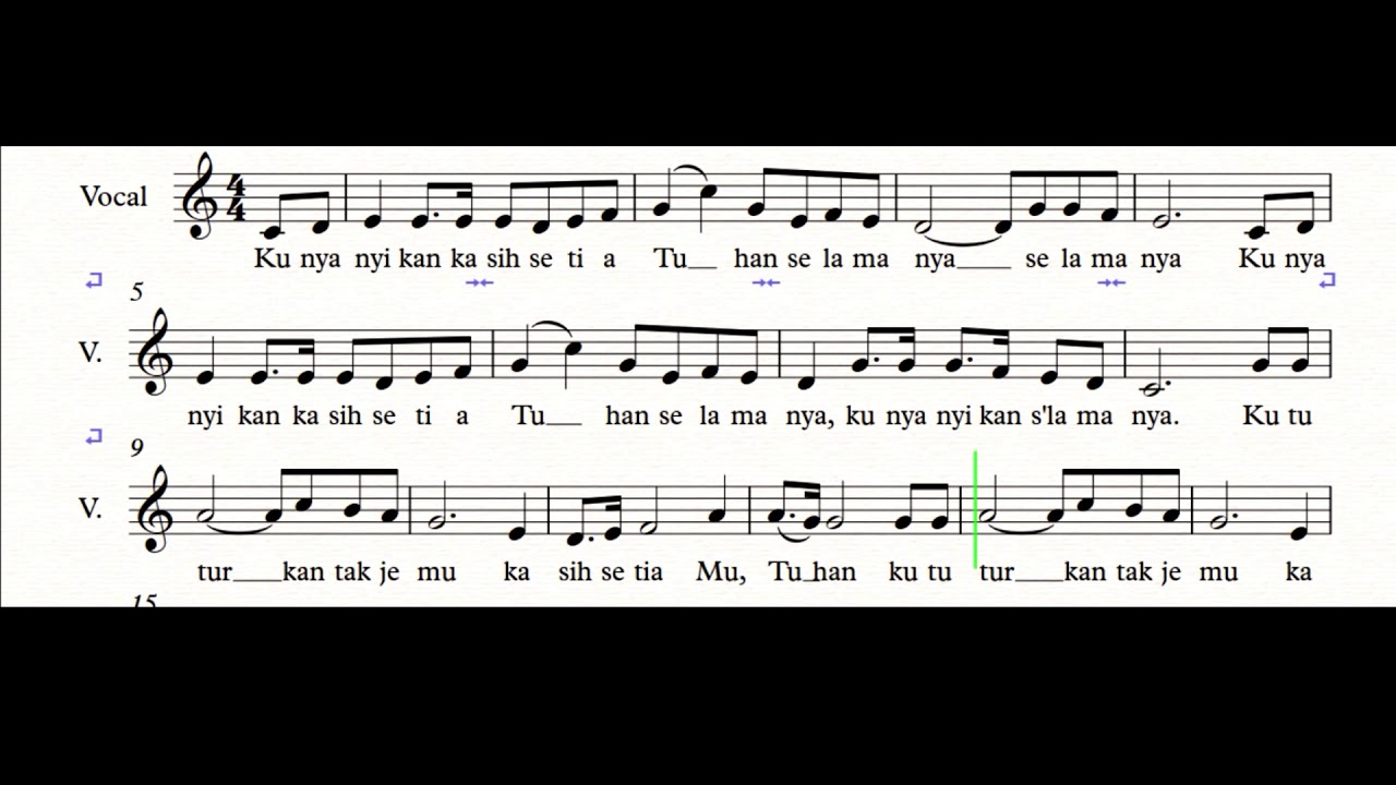 PKJ. 14 KUNYANYIKAN KASIH SETIA TUHAN - YouTube