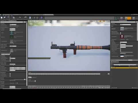 Rocket launcher and grenade unreal engine - YouTube