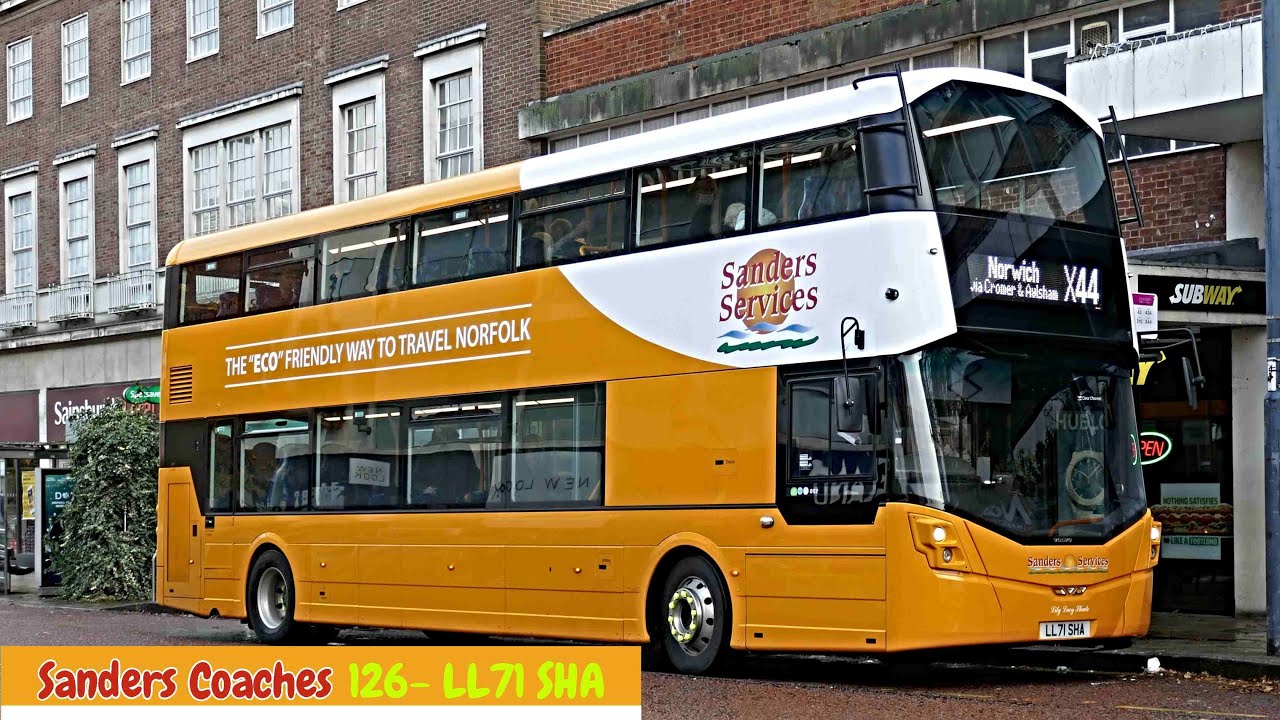 *Brand New!* Sanders Coaches Volvo B5TL Wright Eclipse Gemini 3 126 ...