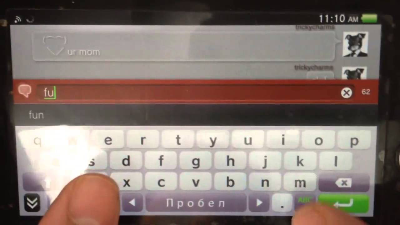 PS Vita How To Hearts and stars and CURSE IN PARTY CHAT! (Tutorial ...