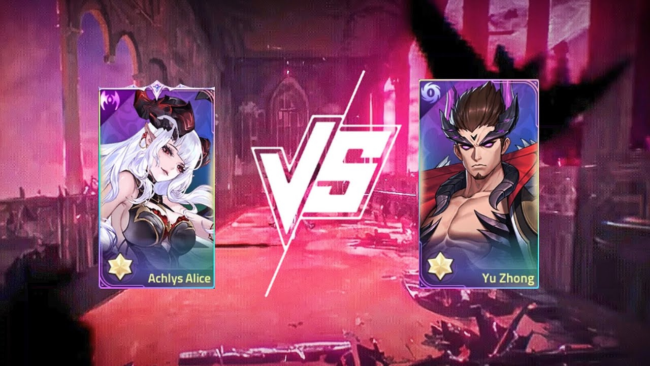 Achlys Alice vs Yu Zhong- Who's better?🤔 | Mobile Legends: Adventure ...