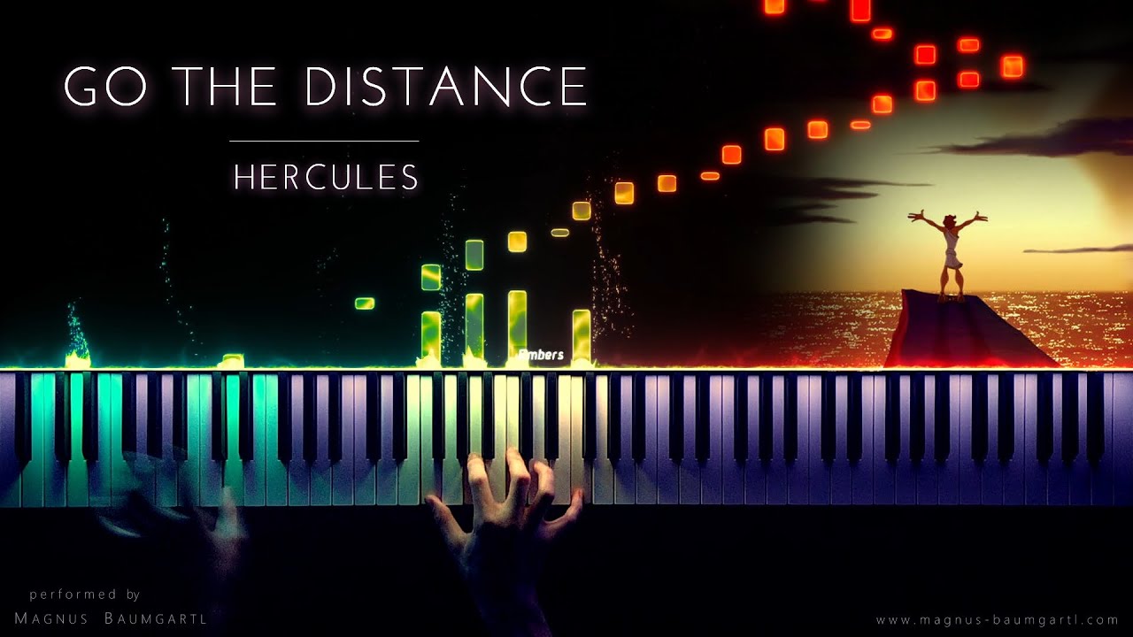 Disney: Hercules - Go The Distance [Piano Cover] - YouTube