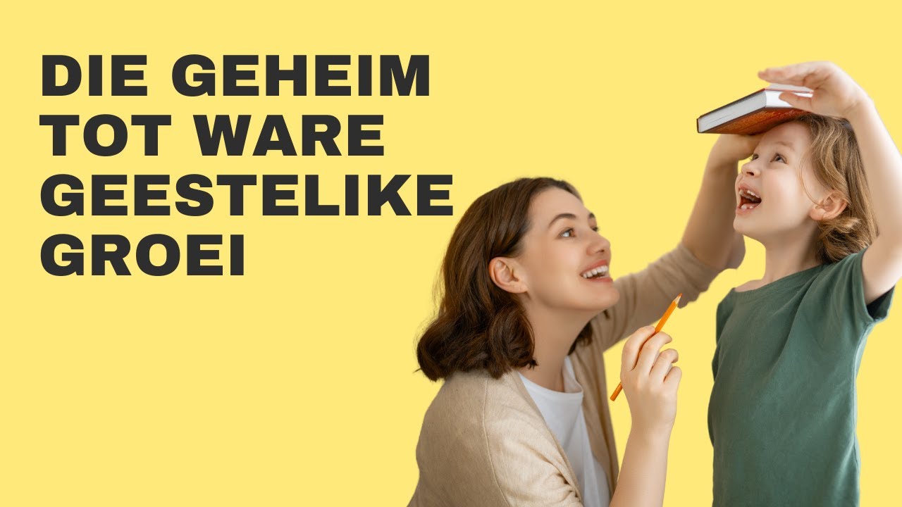 Ontsluit die geheim tot ware geestelike groei: waarom dissipelskap die ...