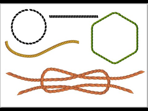 how to design rope in coreldraw I rope design I design Tutorial I ...