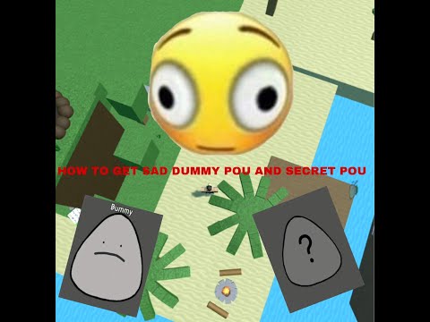 HOW TO GET SAD DUMMY POU AND SECRET POU(FIND THE POUS ROBLOX) - YouTube