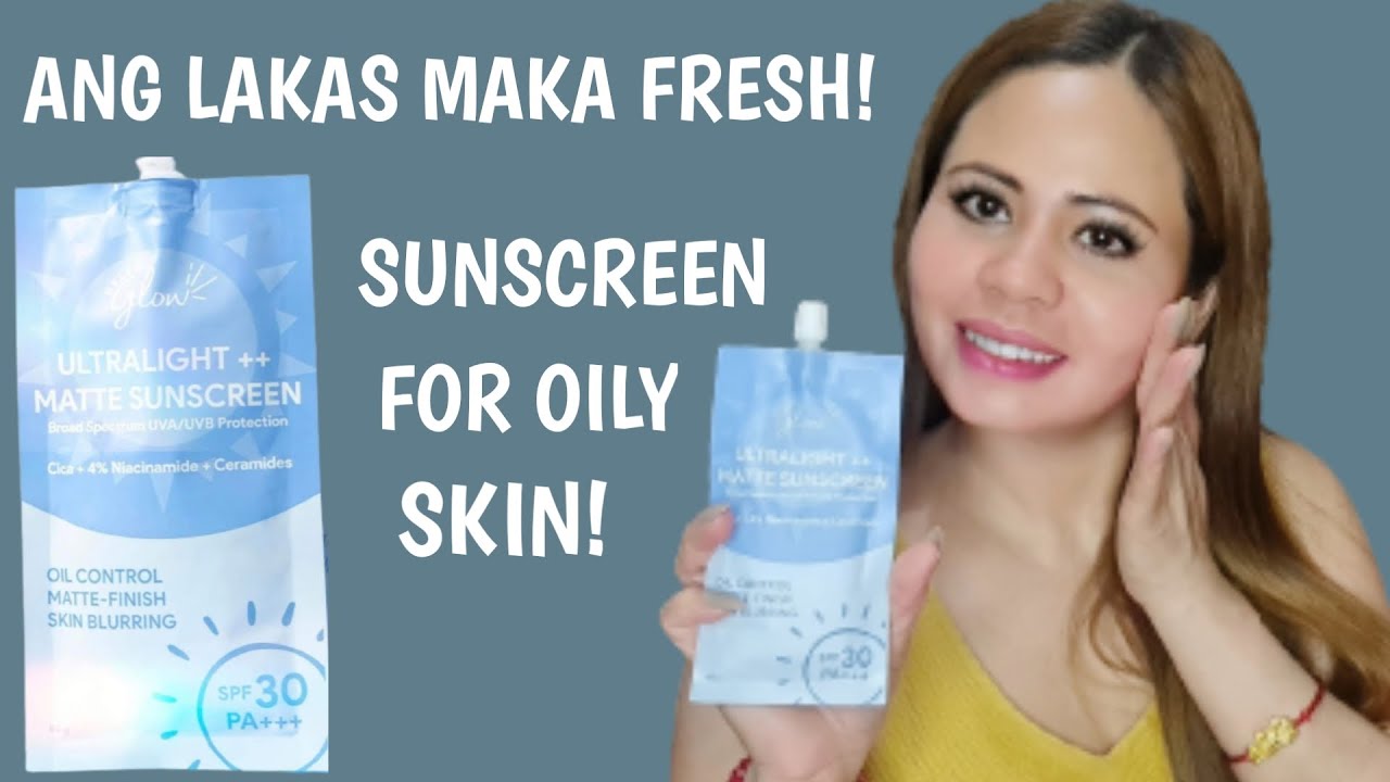 PAANO MAGING FRESH? HELLO GLOW ULTRALIGHT MATTE SUNSCREEN REVIEW ...
