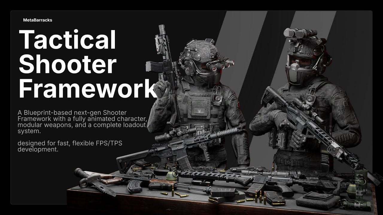 Tactical Shooter Framework Trailer - YouTube
