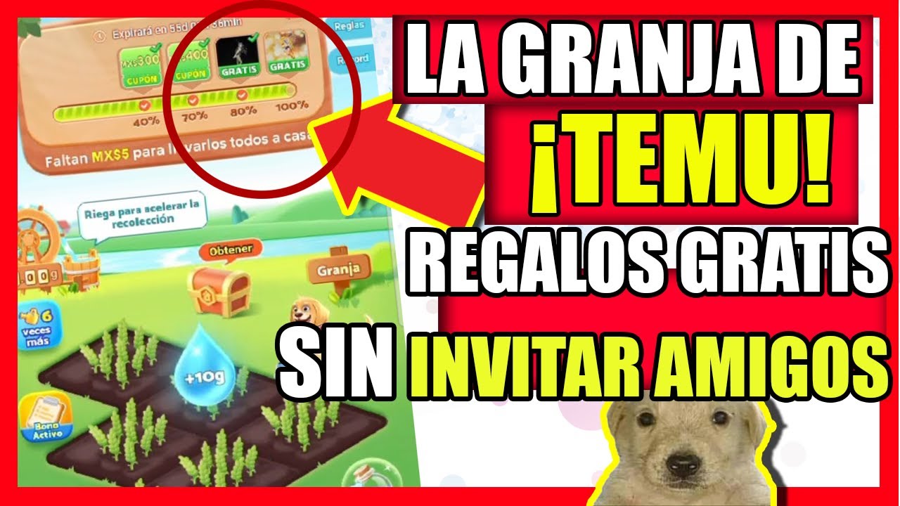 🔥La GRANJA de TEMU MEXICO 2024 da REGALOS GRATIS SIN INVITAR AMIGOS 👩🏼 ...