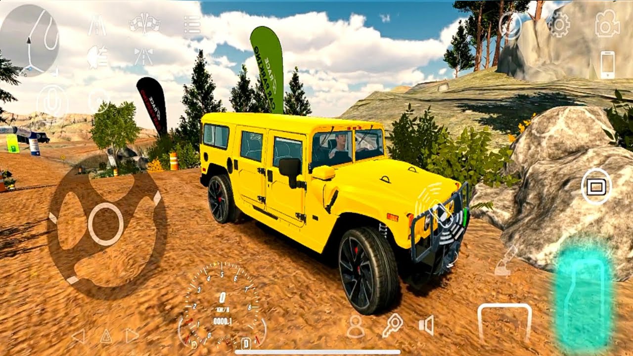 4×4 Hummer H1 Offroad Jeep Car Driving - Car Parking Multiplayer New ...