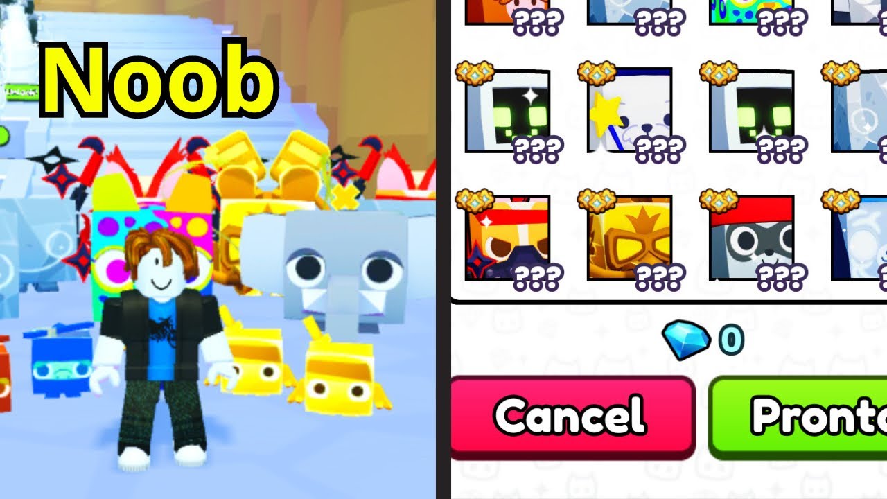 Noob With 15 Huges to Pro in Pet Simulator 99! - YouTube