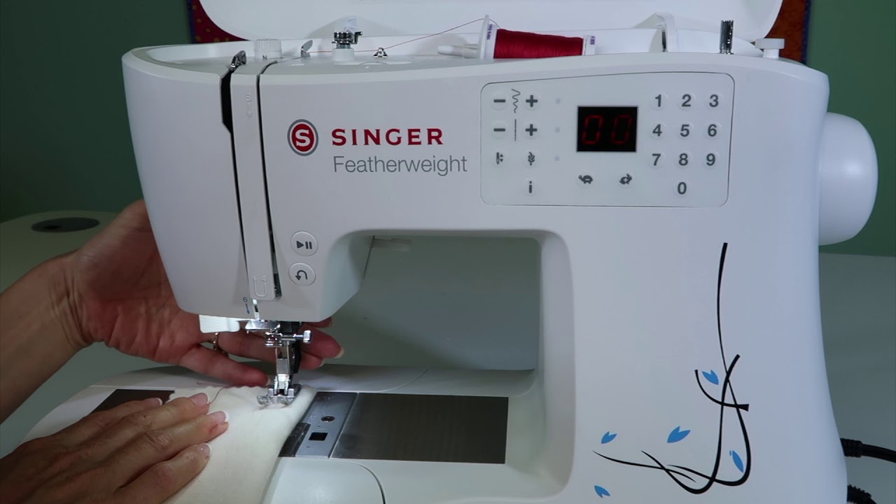 Singer Featherweight C240 26 Presser Foot Pressure - YouTube