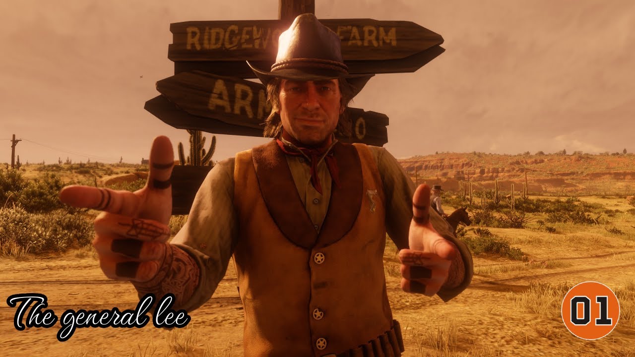 RDR2 The General Lee | Arthur Morgan edit - YouTube