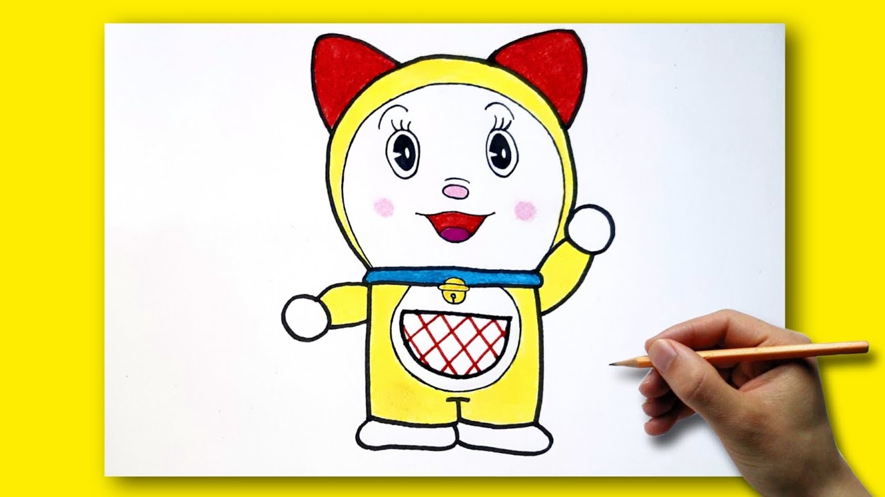 How To Draw Dorami Step-by-Step || Easy Dorami Drawing from Doraemon ...