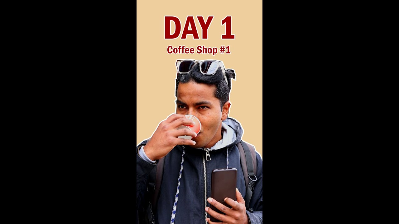 Day 1 - Coffee Shop No. 1 - Mustang Coffee - YouTube