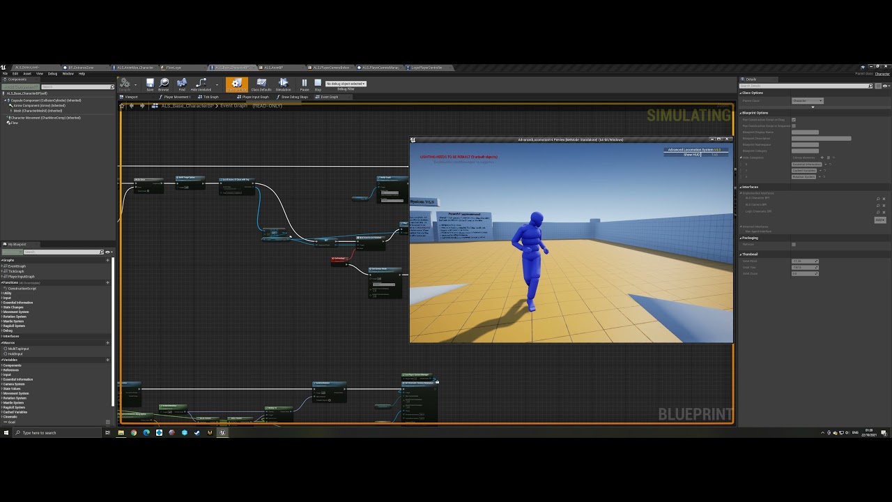 Flow with native Unreal collision overlap but active Flow Graph - YouTube