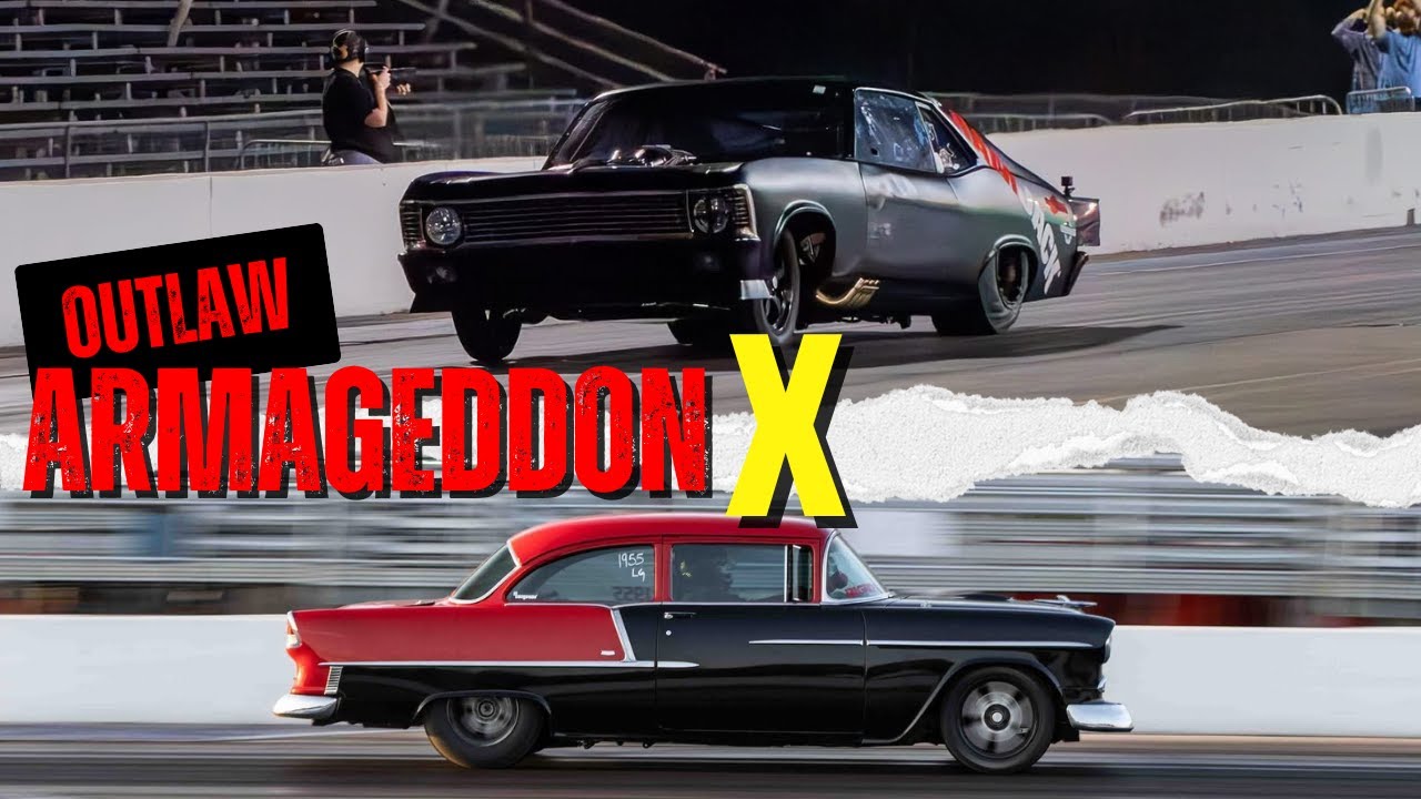 OG Murder Nova and The 55 at Outlaw Armageddon 10! Small Tire No Prep ...