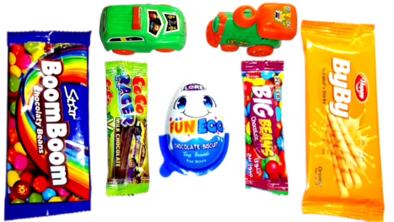 Learn Colors with Lollipop Sweets and Toys | Rainbow Sweets Satisfying ...