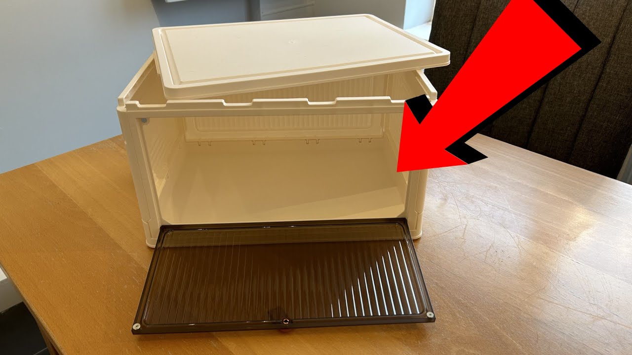 How To Build 4 Tier Plastic Storage Bins 23QT, Stackable Storage ...
