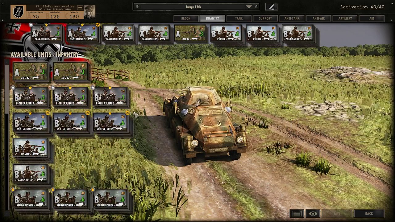 Steel Division Deck Building: 17th SS Panzergrenadier - YouTube