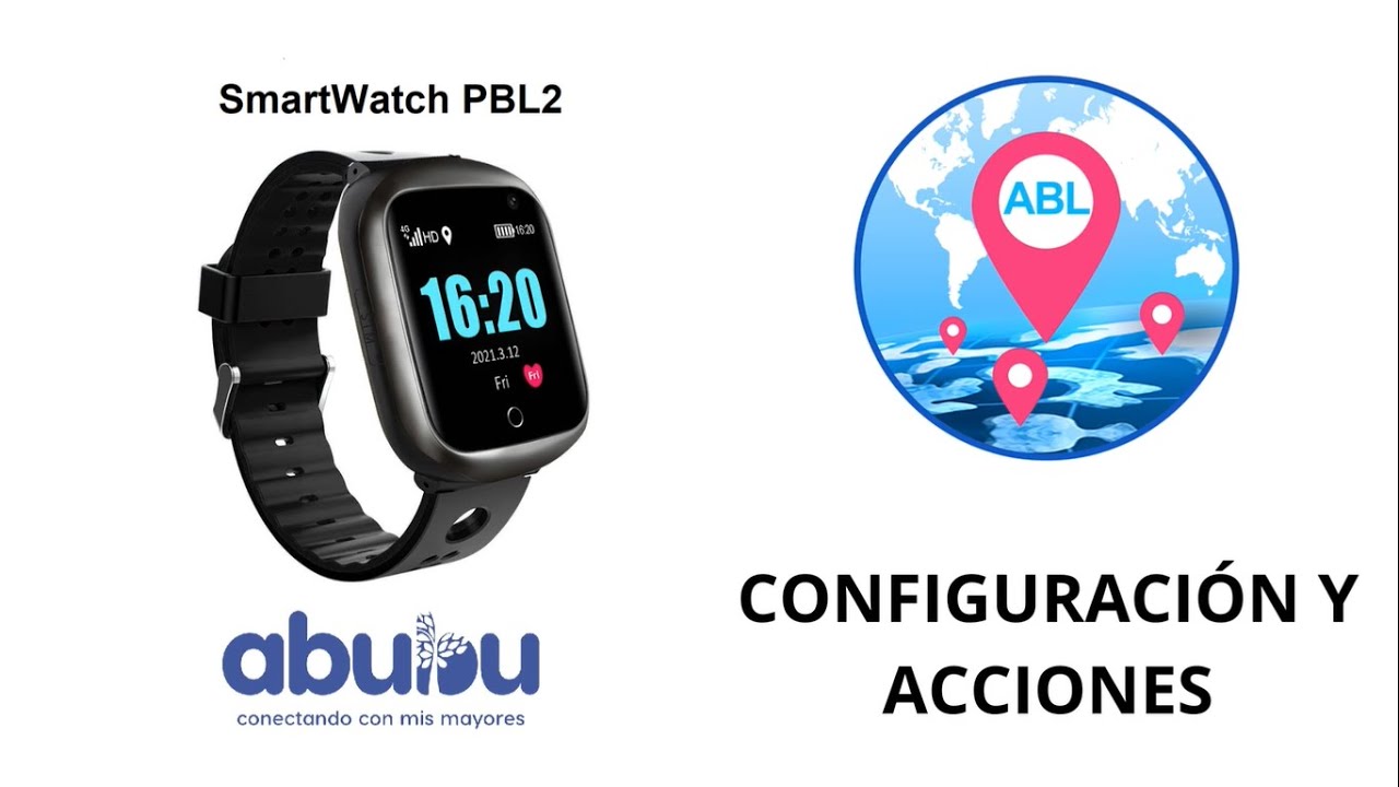 SmartWatch PBL2 - Configuración y acciones - YouTube