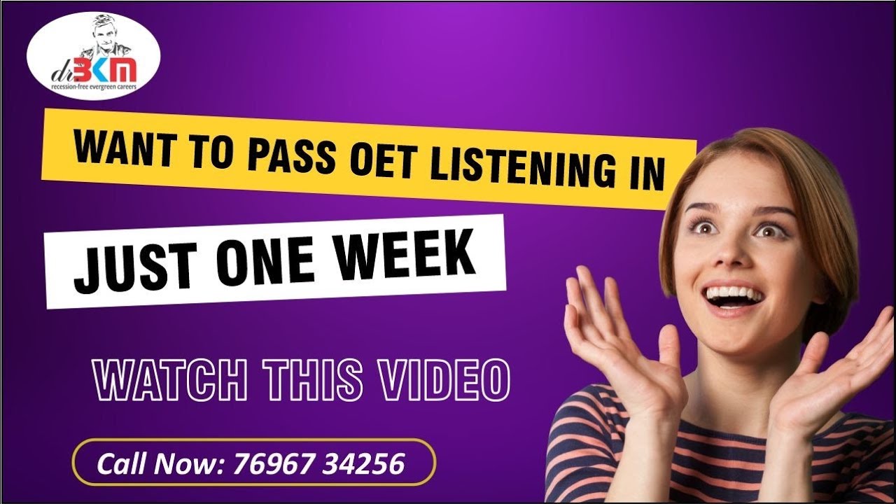 Complete sample of oet listening | Andrew Taylor oet listening solved ...