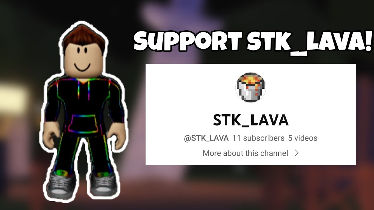 SUBSCRIBE to STK_LAVA! | Survive the killer [ROBLOX] - YouTube
