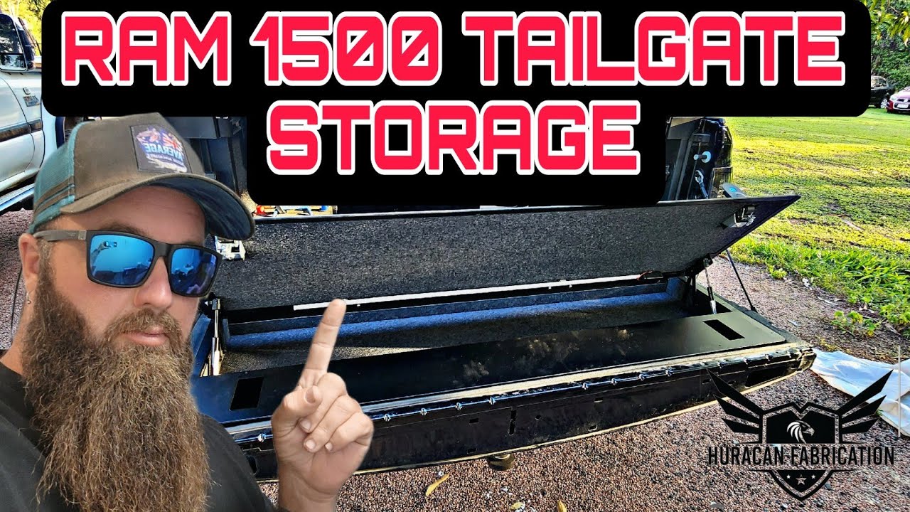 How To Install A Ram 1500 Tailgate Storage Solution From Huracan ...