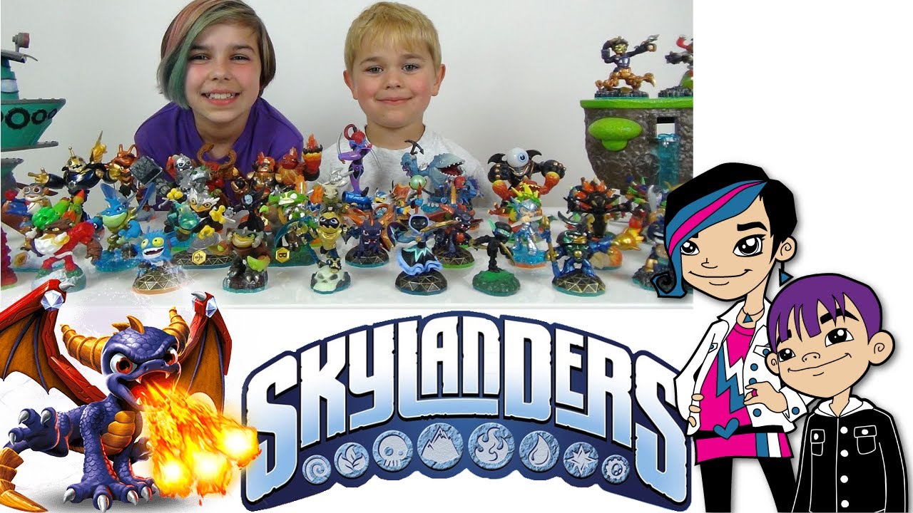 Skylanders Collection Update - Spyro's, Giants and Swap Force - YouTube