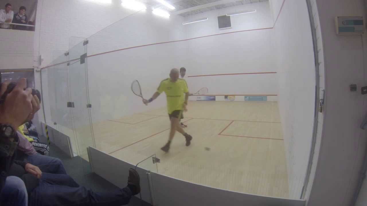 Team Chichester - PSL Squash (10/12/13) - Oli Pett v Tim Vail - Game 1 ...