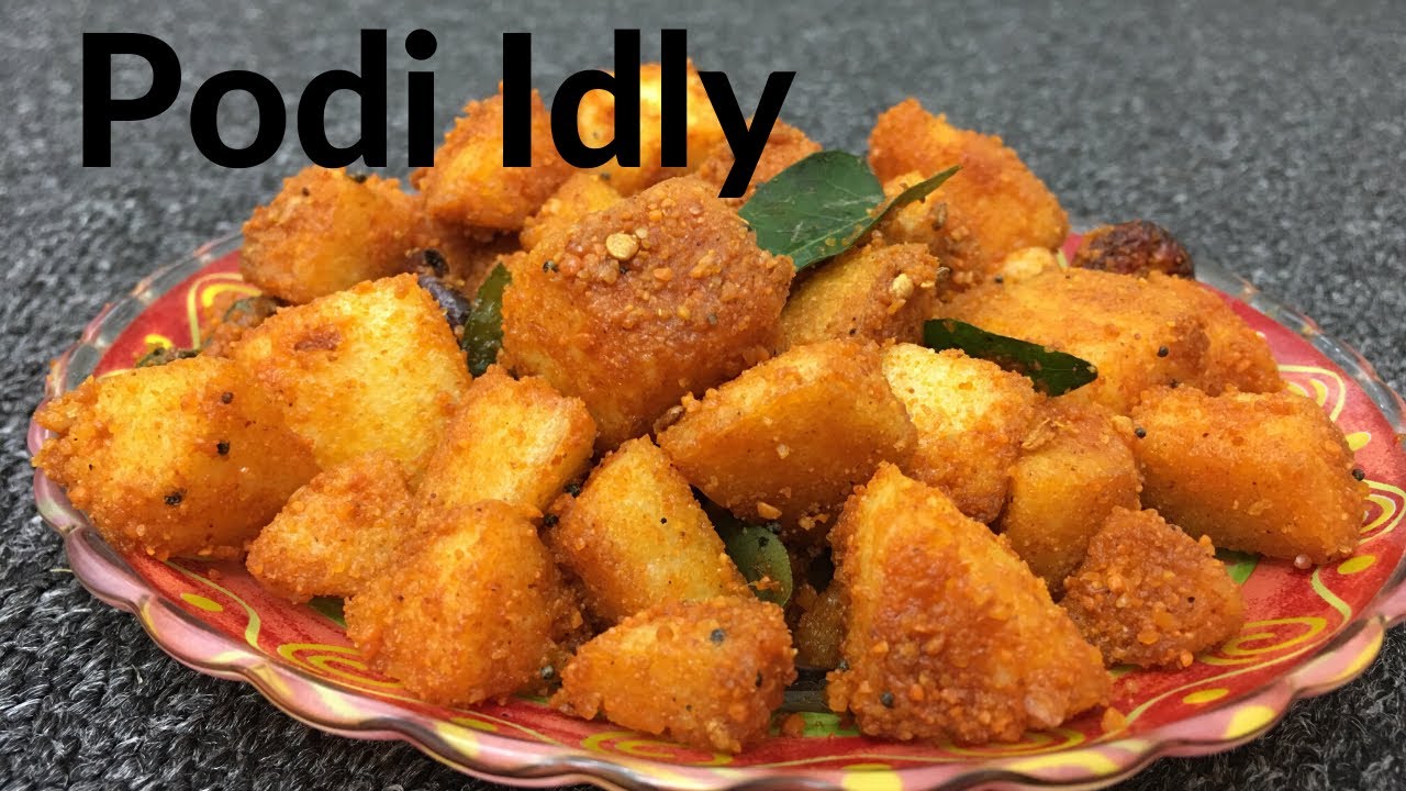 How to make Podi Idly - Idly without Chutney - Tiffin box - Breakfast ...